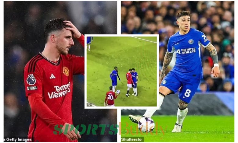 REVEALED: What Enzo Fernandez told Mason Mount during their heated confrontation - Sports Buddy