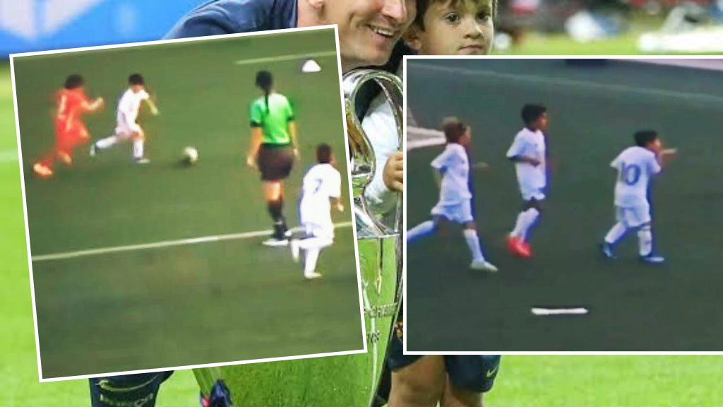 VIDEO: BETTER THAN HIS POPS! Lionel Messi's Son Breaks The Internet ...