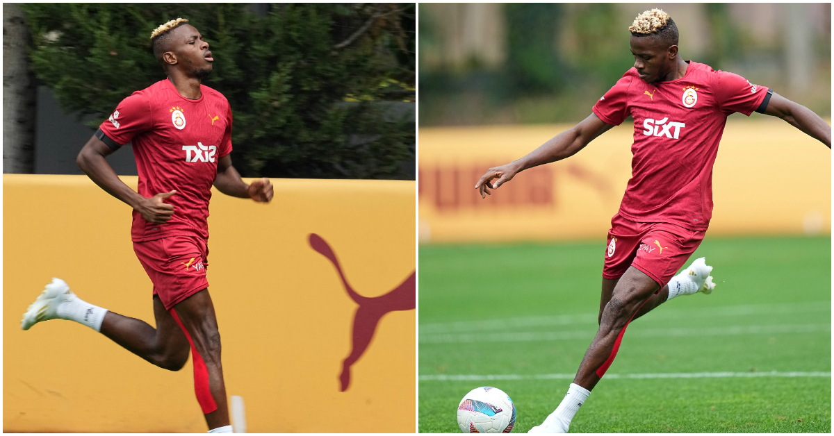 VICTOR OSIMHEN: Super Eagles striker fit again, back in training with ...